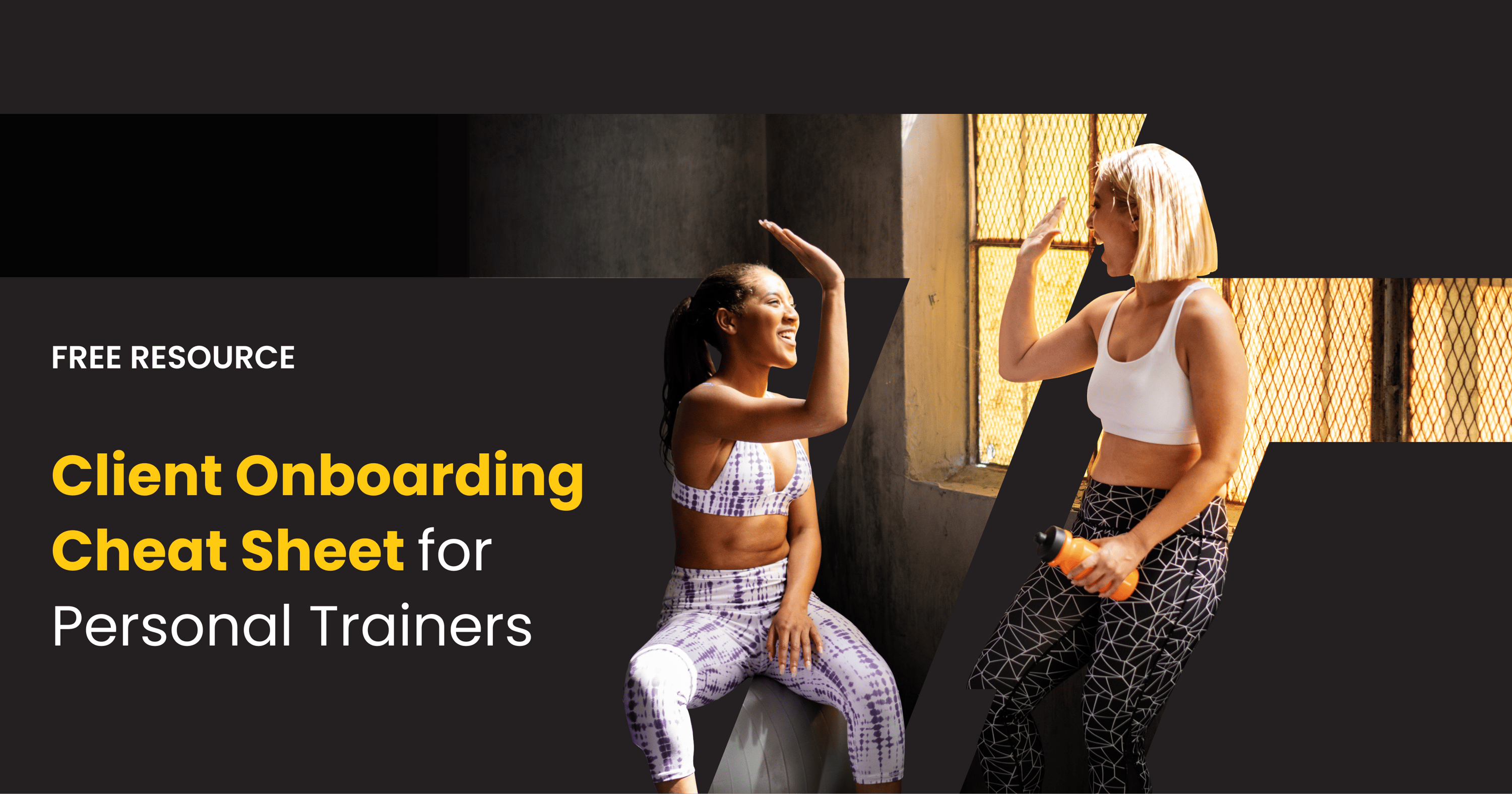 Client Onboarding Cheat Sheet for Personal Trainers | FREE RESOURCE