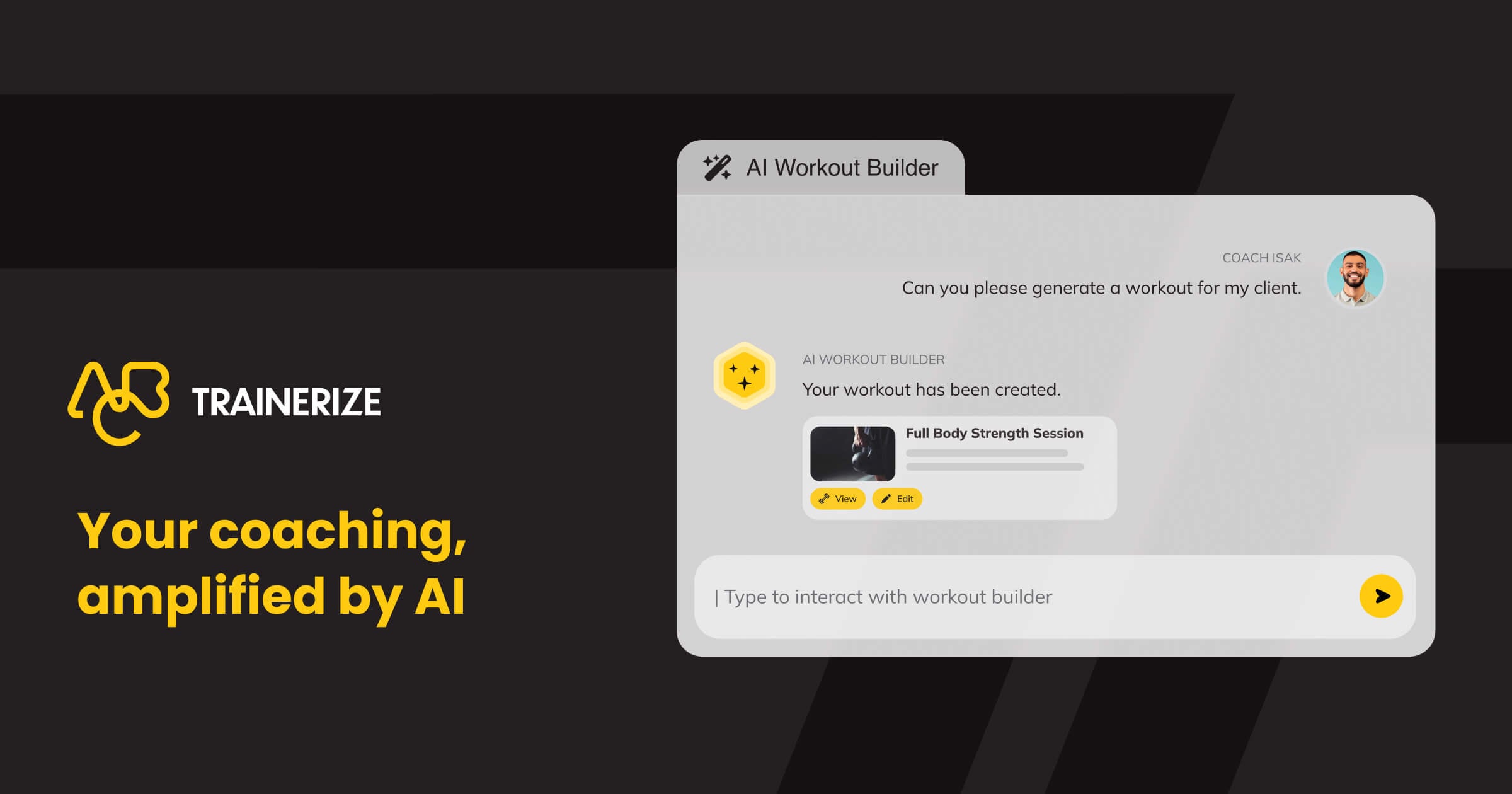 AI Workout Builder | ABC Trainerize Personal Training Software